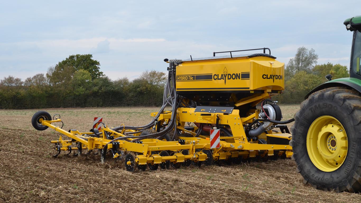 Claydon’s new compact 6m trailed drill to be launched at LAMMA 2019 ...