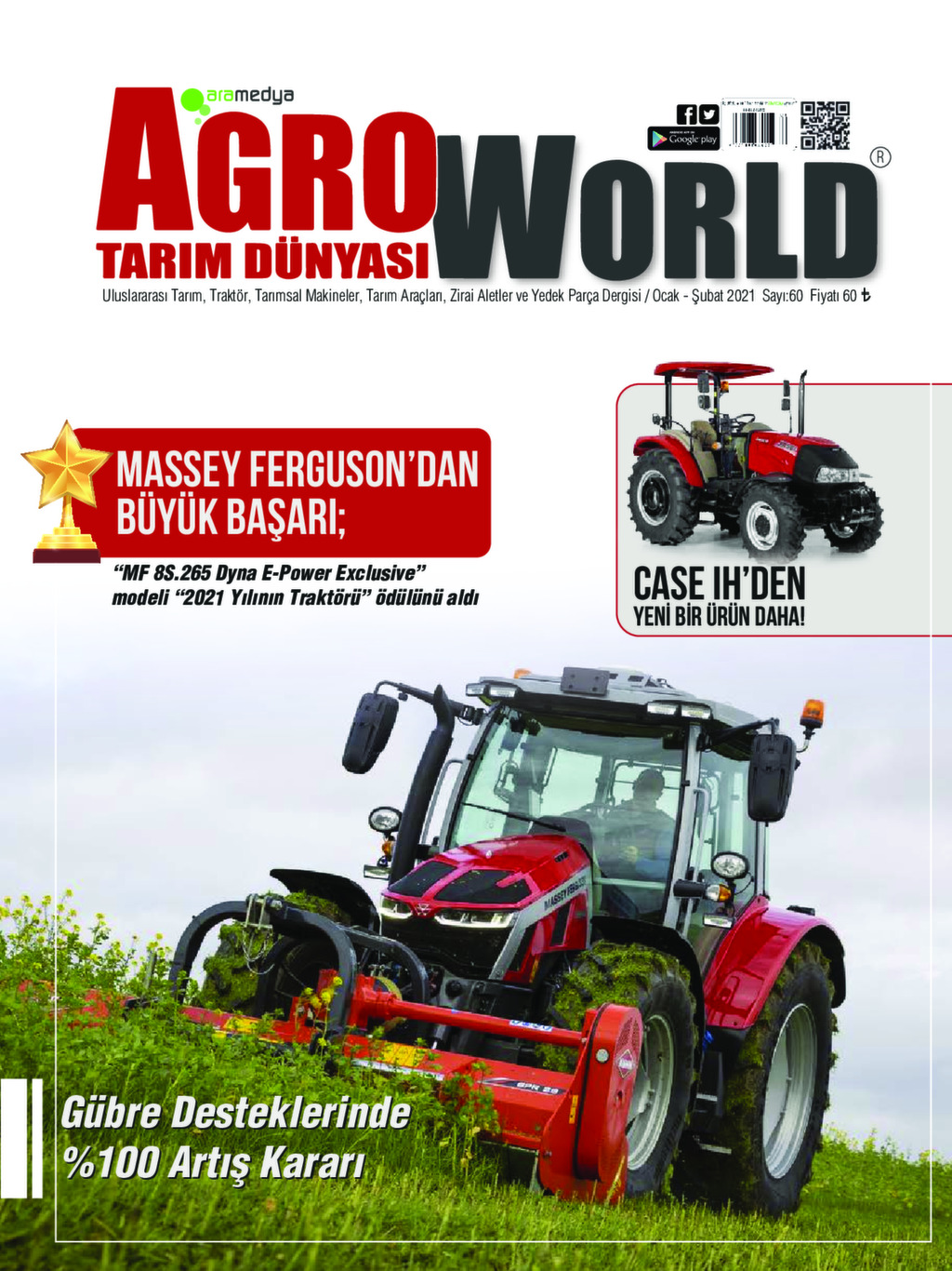 Agro World Dergisi - Anasayfa - Agro World Tarım Dünyası Dergisi