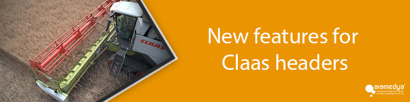 New features for Claas headers - Agro World Tarım Dünyası Dergisi
