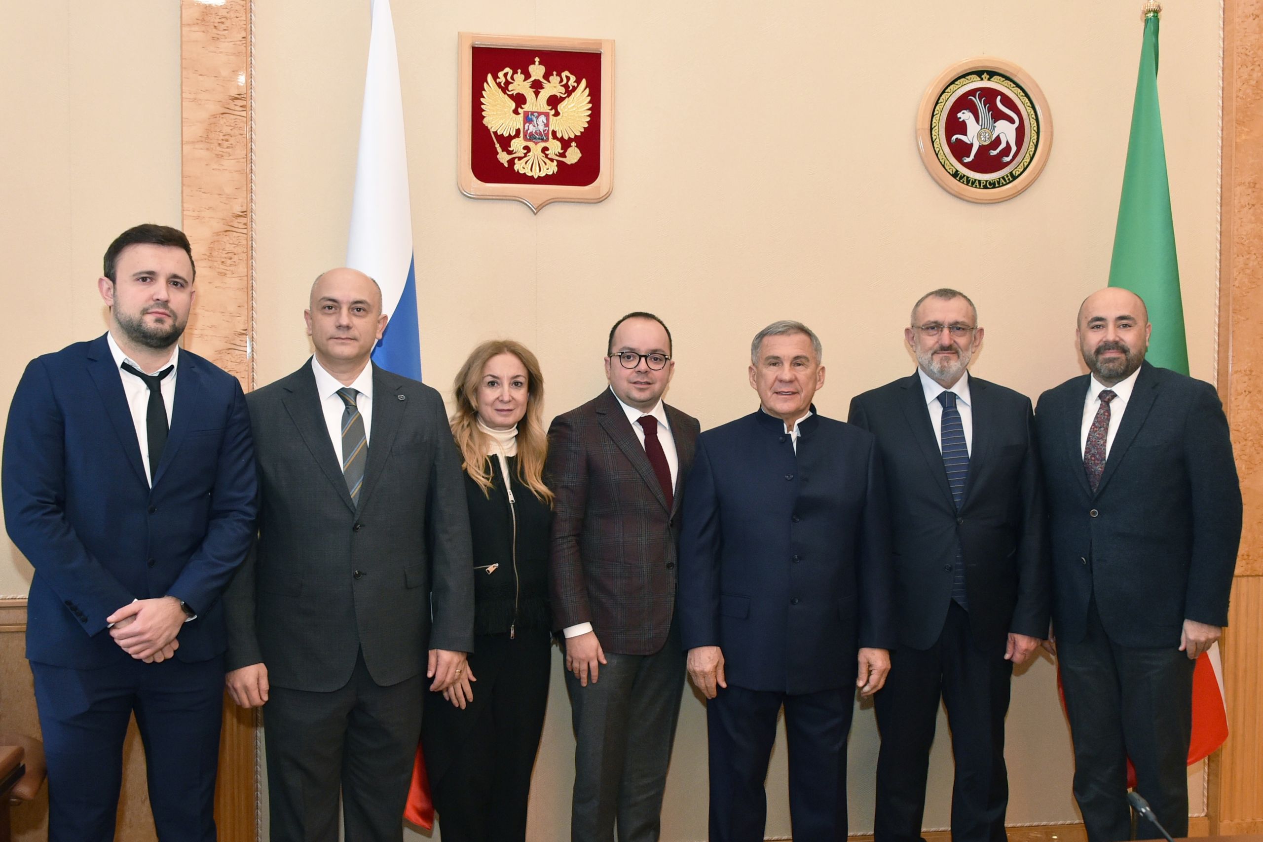 Taban Gıda, Türk Heyeti ile Beraber Tataristan Cumhurbaşkanı'nı Ziyaret ...