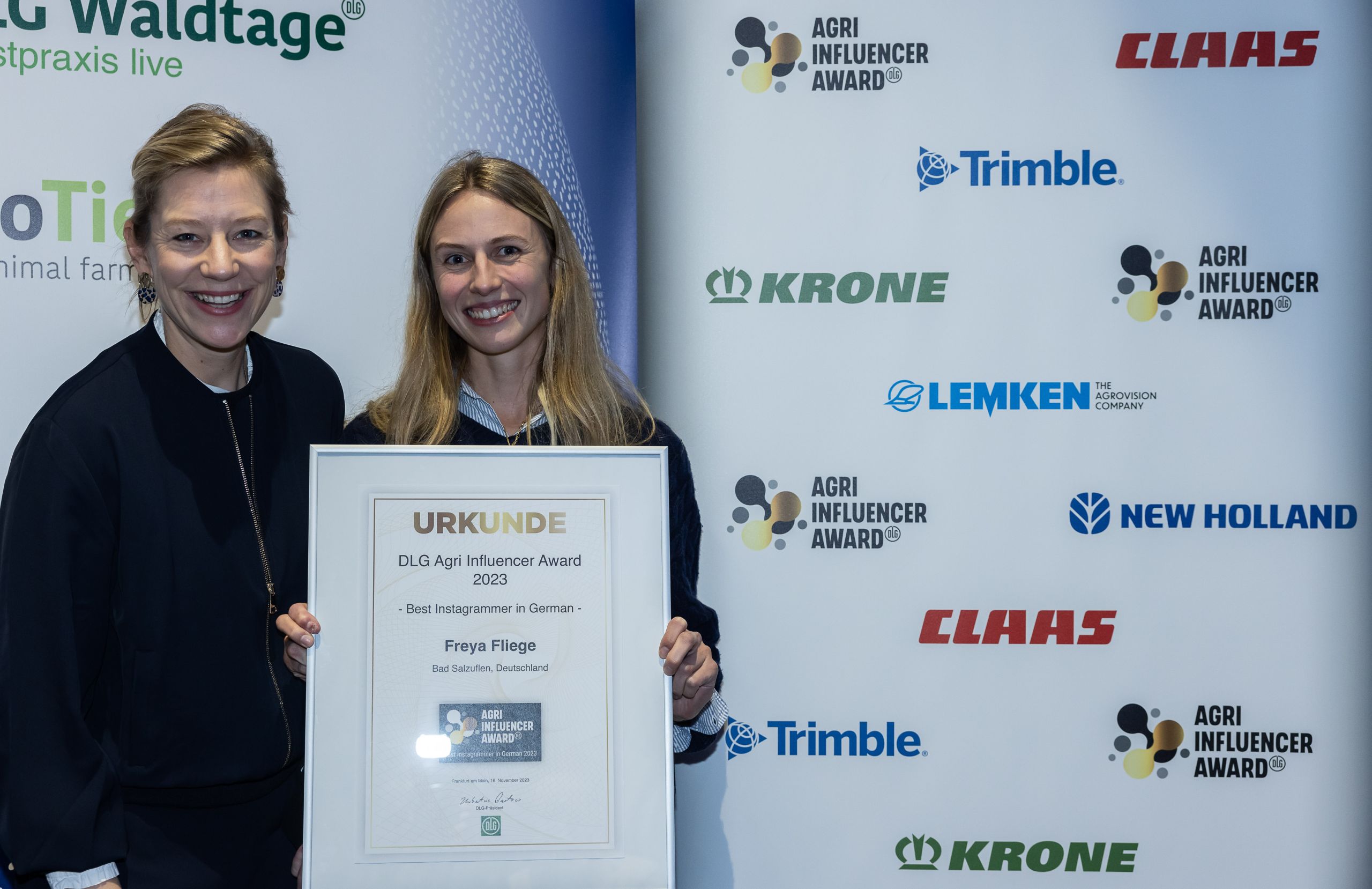 DLG honors international agricultural influencers